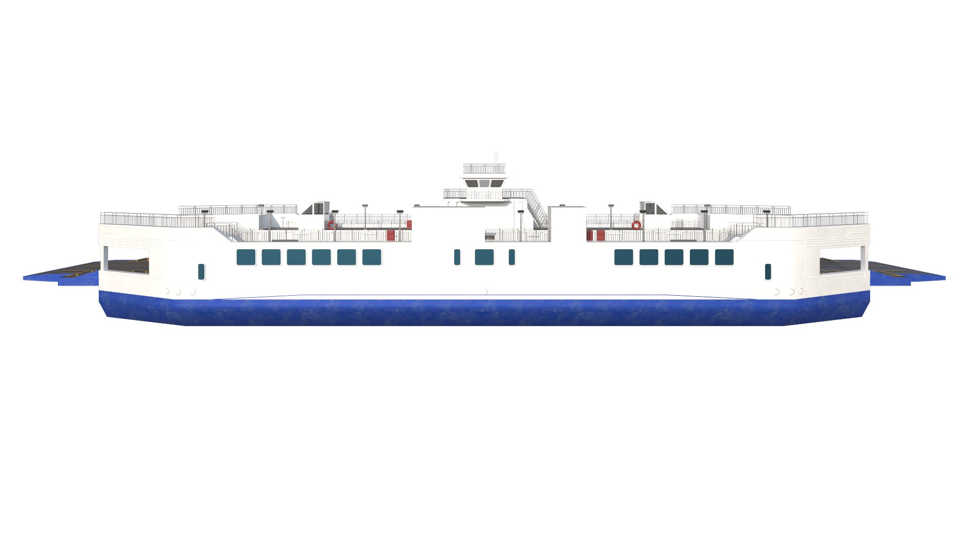 3D Torpoint Ferry Model - TurboSquid 2335718