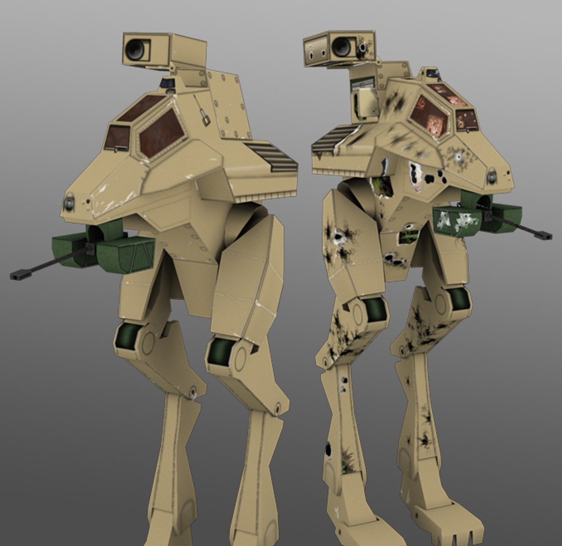 modelo 3d Mech Scout - TurboSquid 558075