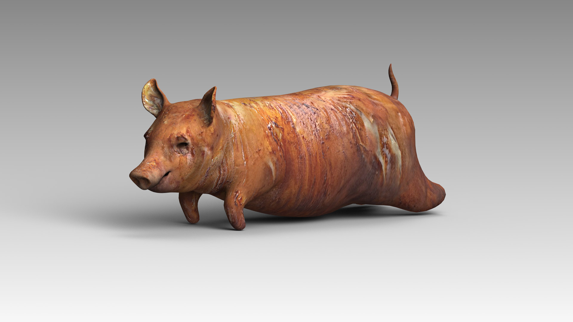 3D Roast Pig - TurboSquid 1839868