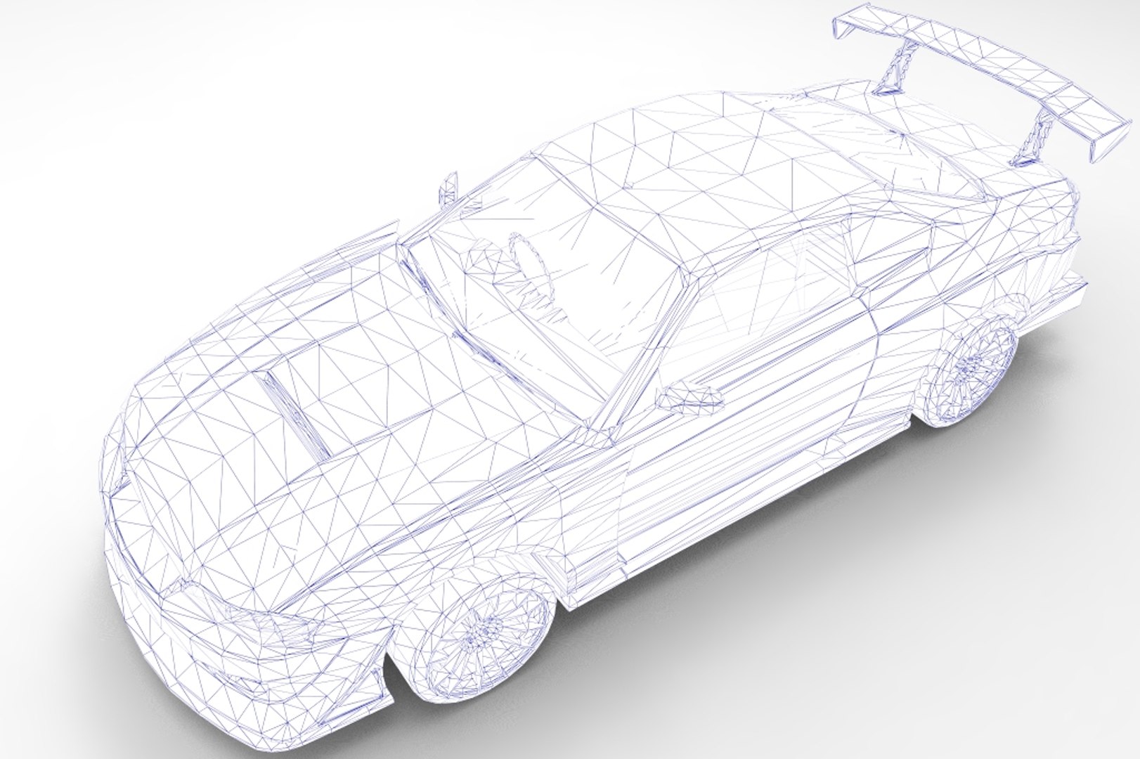 Racing Car D1 3d Model