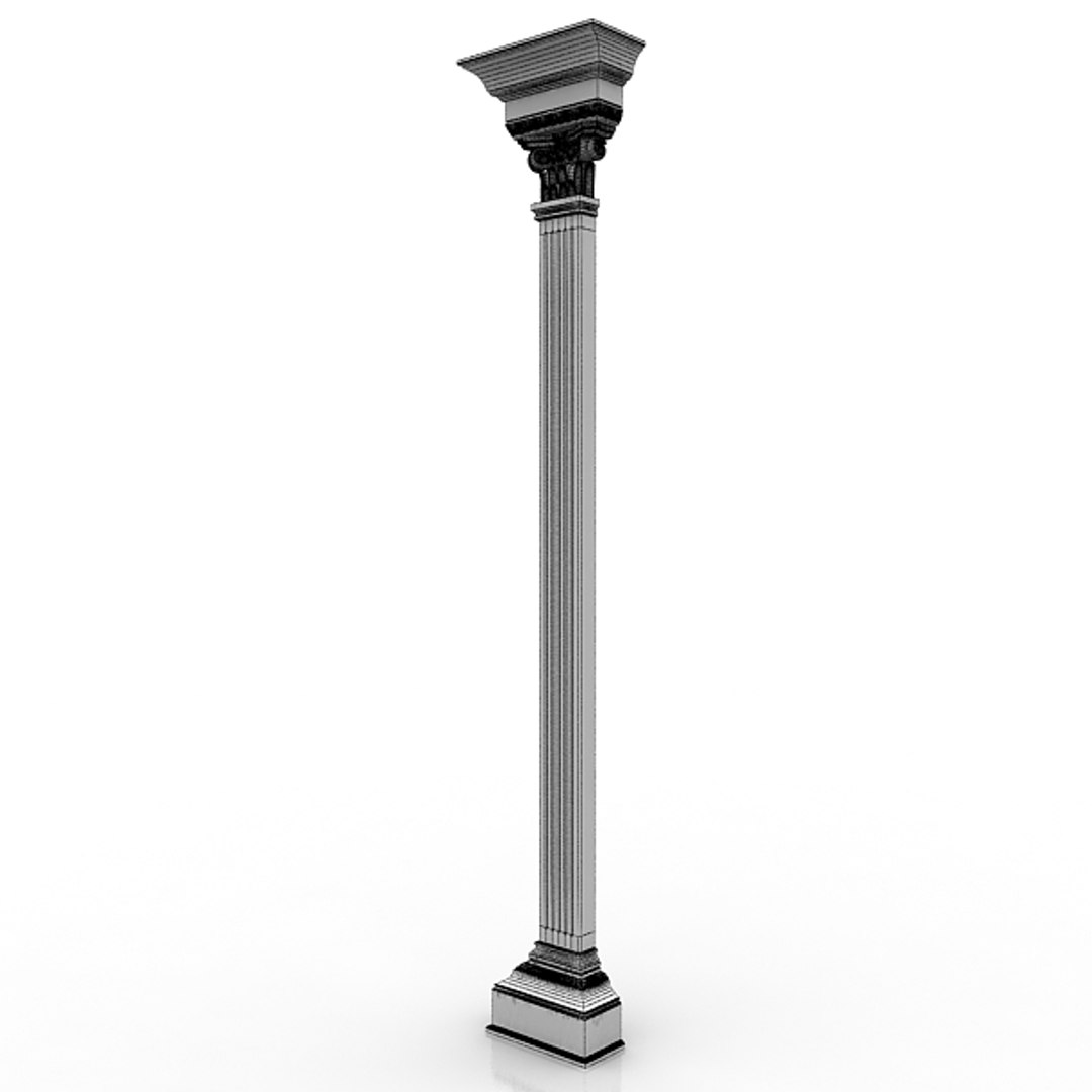 3d Pilaster 1