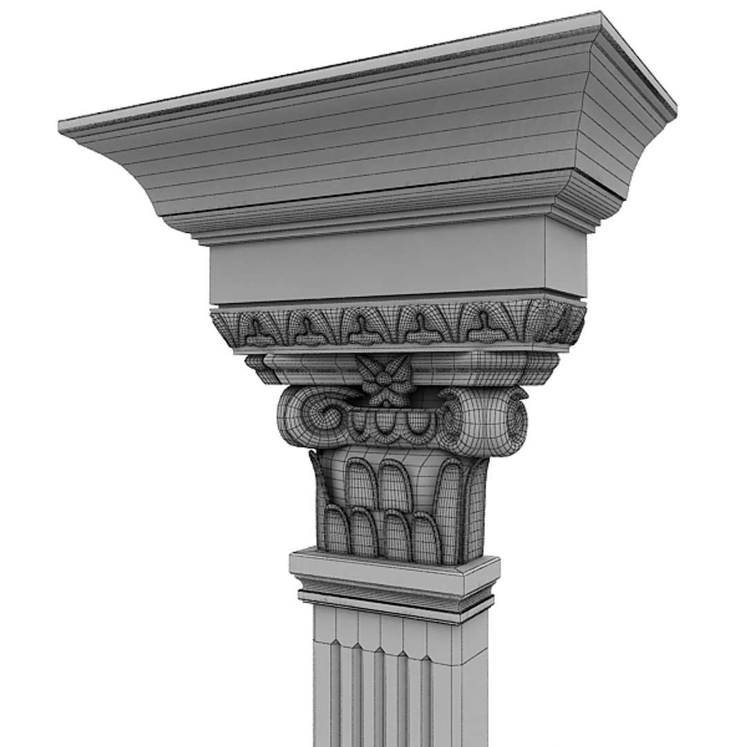 3d Pilaster 1