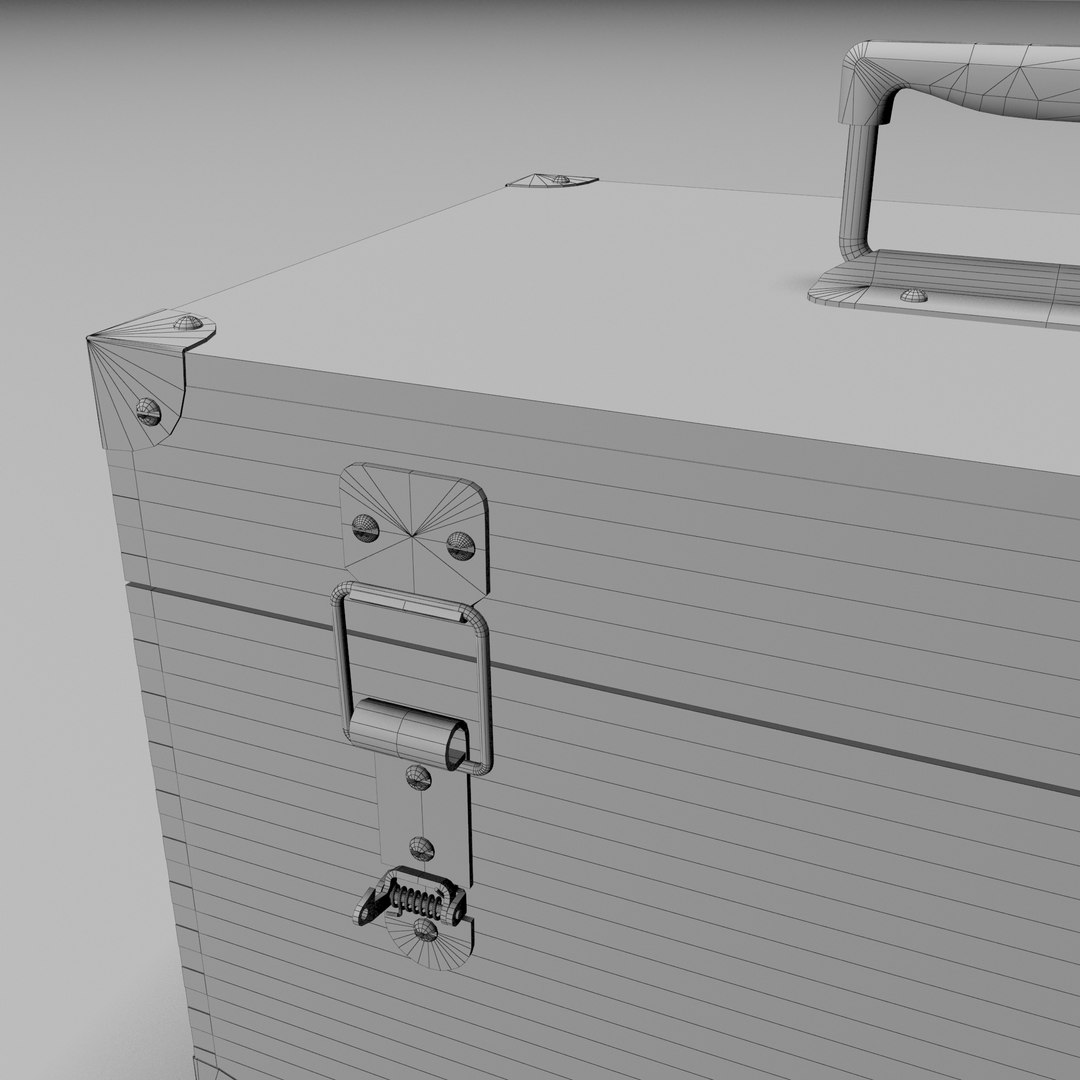 Soviet Military Box Model - TurboSquid 1275267