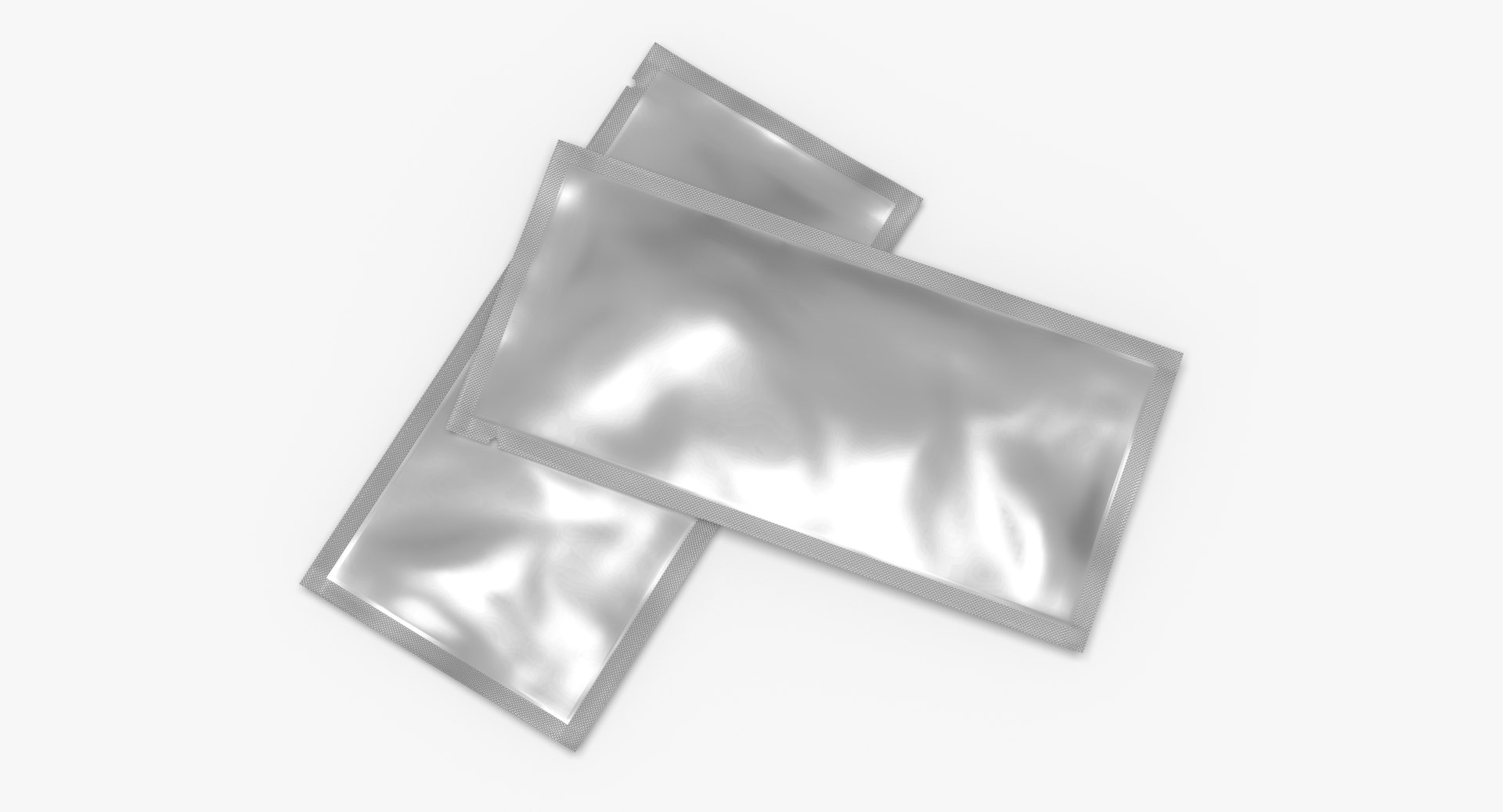 3d Sample Sachet Model