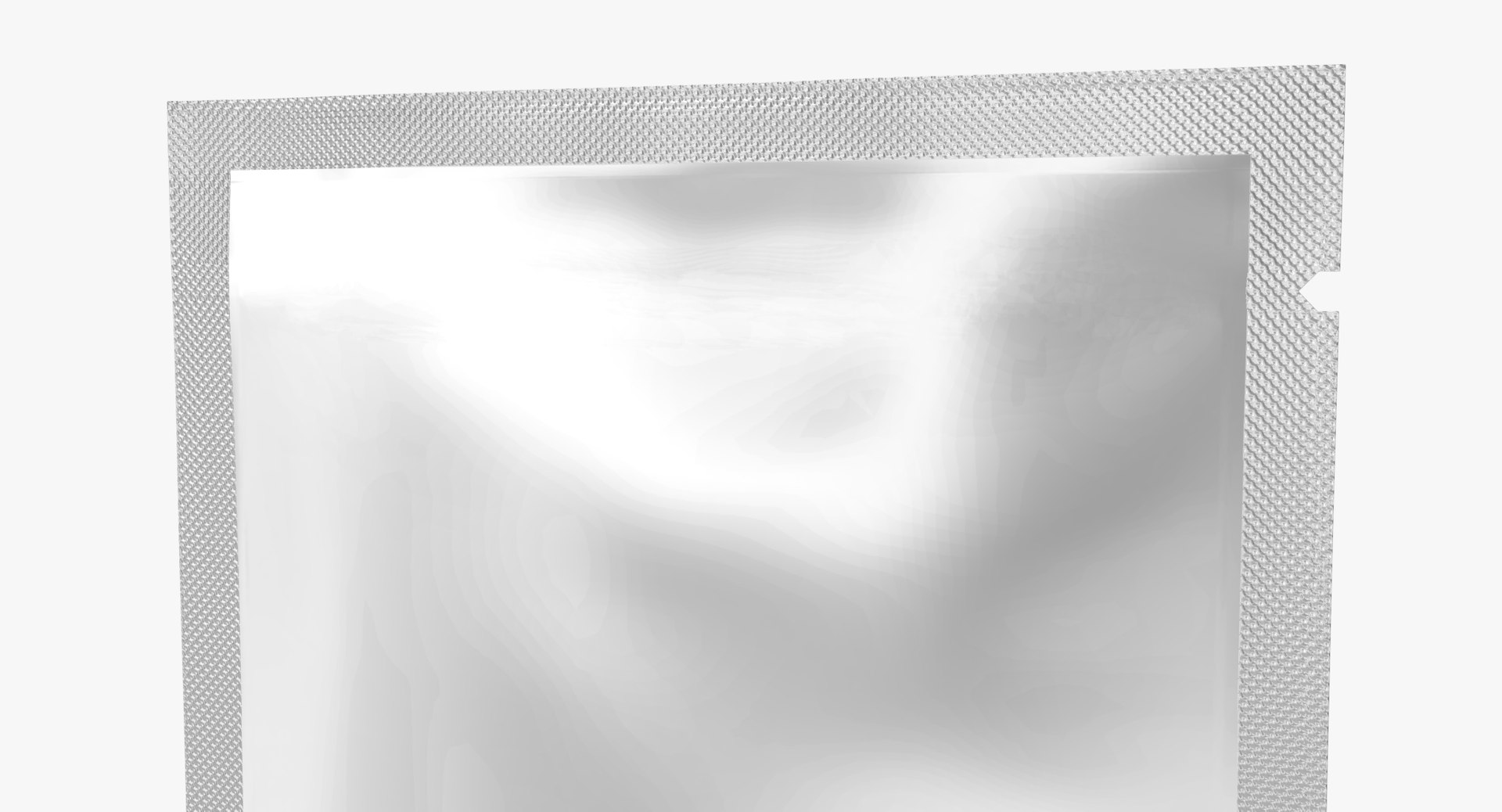 3d Sample Sachet Model