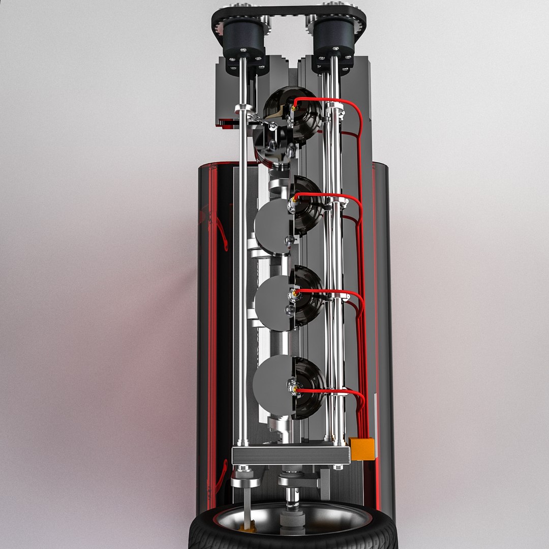 Four-stroke Engine 3D - TurboSquid 1689212