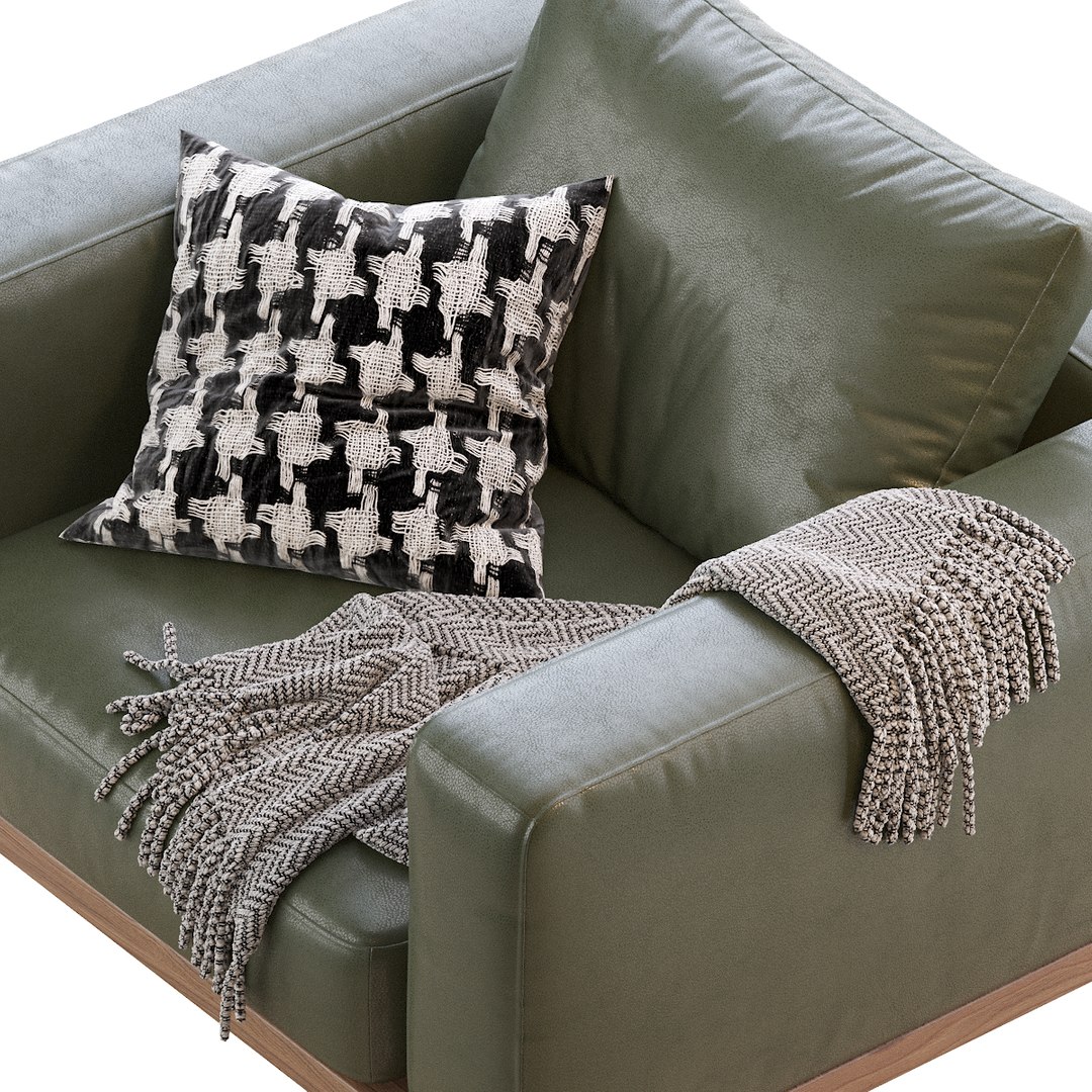 Newport Armchair 3D Model - TurboSquid 1713710