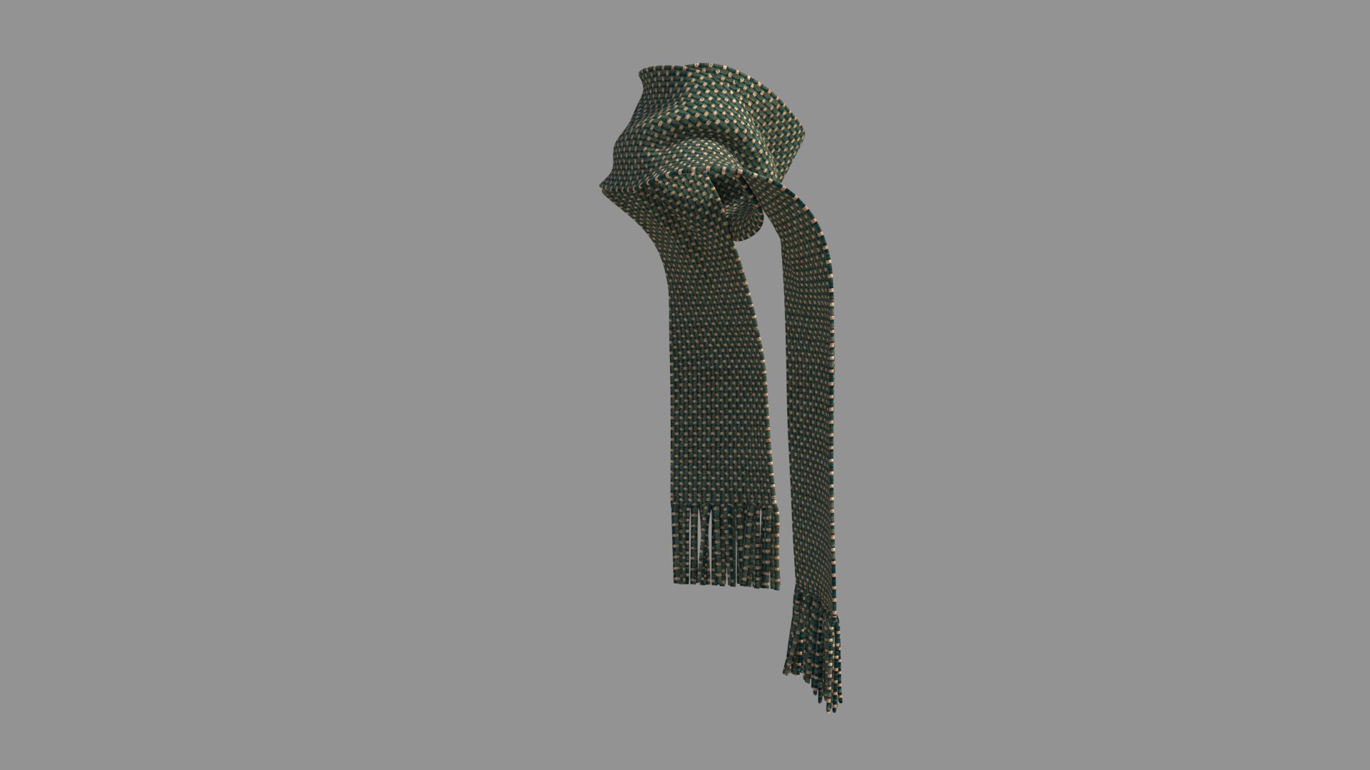Scarf 3D Model - TurboSquid 1977849