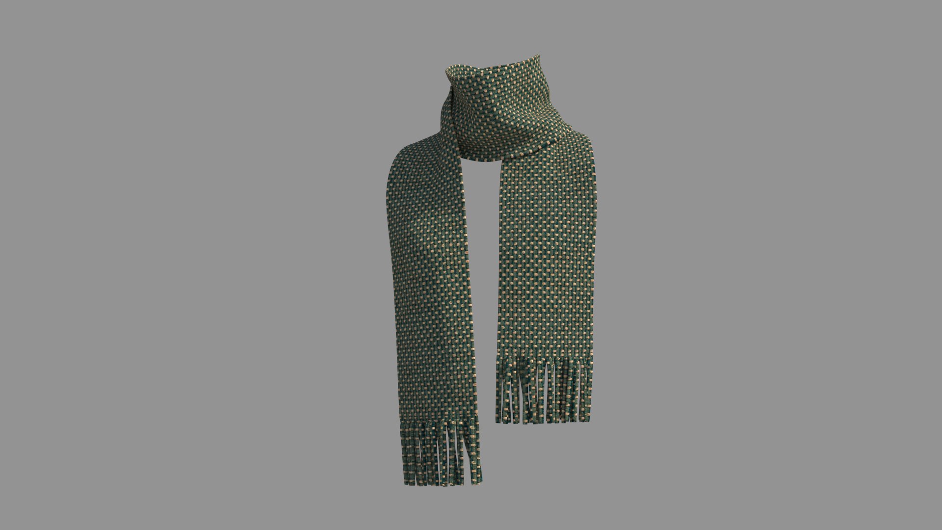 Scarf 3D Model - TurboSquid 1977849