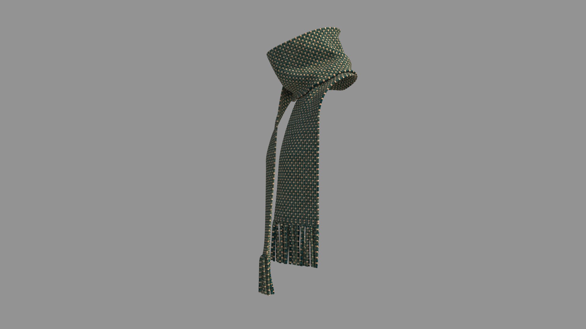 Scarf 3D Model - TurboSquid 1977849