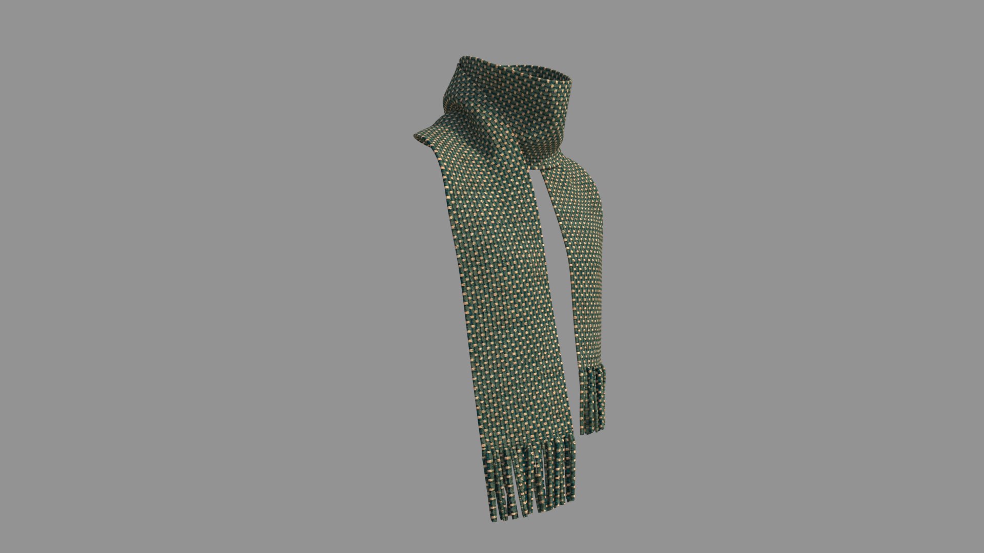 Scarf 3D Model - TurboSquid 1977849