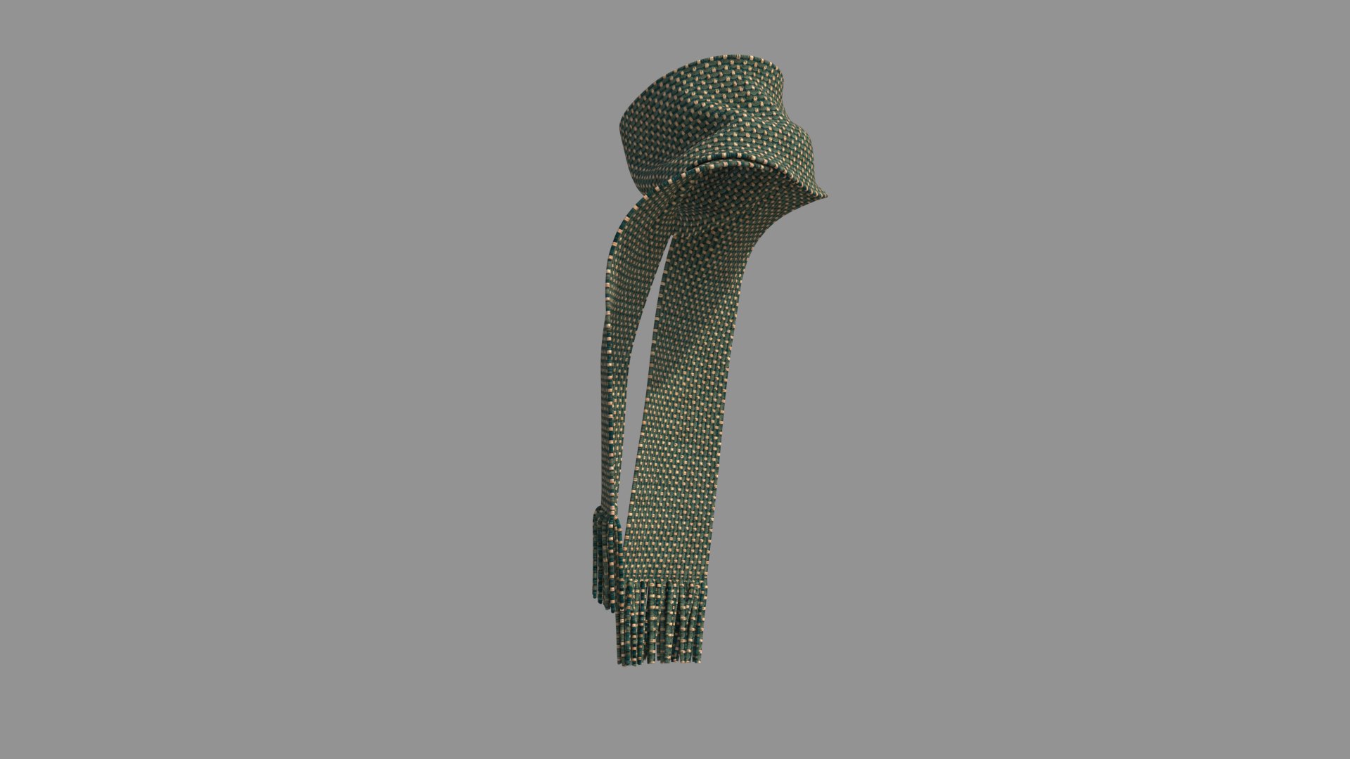 Scarf 3D Model - TurboSquid 1977849