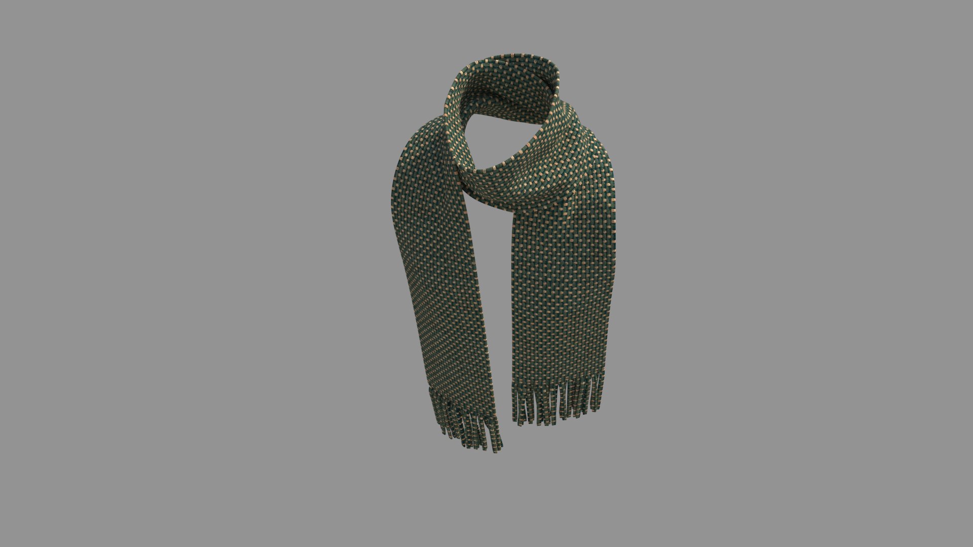 Scarf 3D Model - TurboSquid 1977849