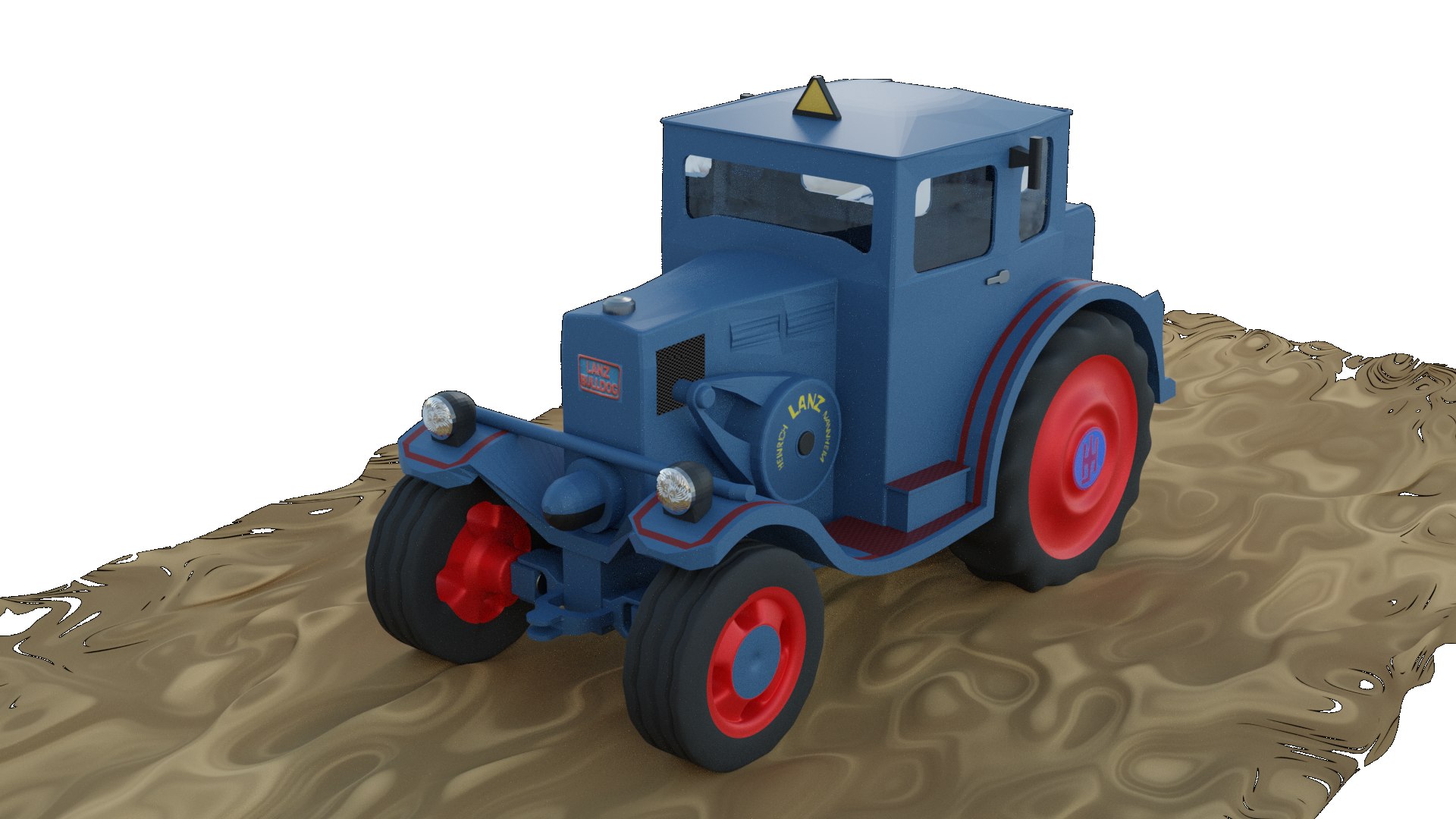 Lanz Eilbulldog 3D Model - TurboSquid 1599875