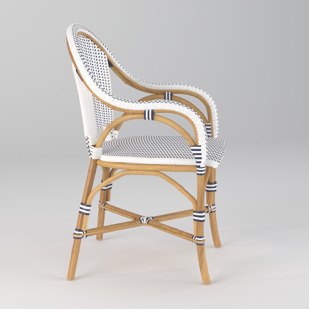 Riviera Dining Armchair 3D - TurboSquid 2016170
