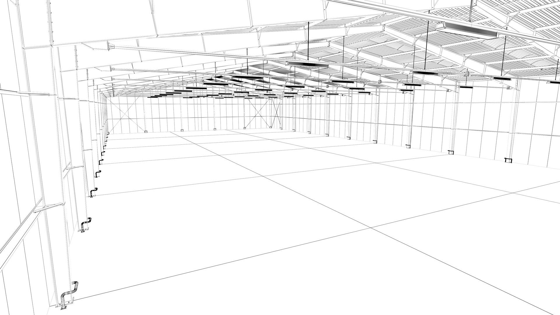 Warehouse model - TurboSquid 2103082