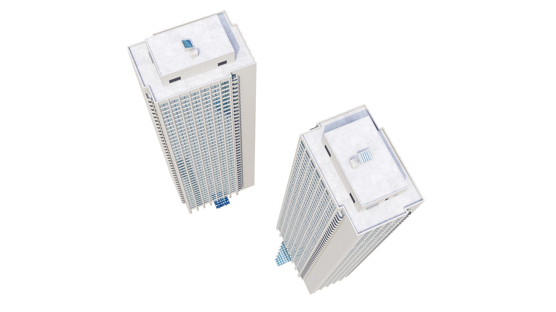 3D Buildings Boston Towers - TurboSquid 2150755