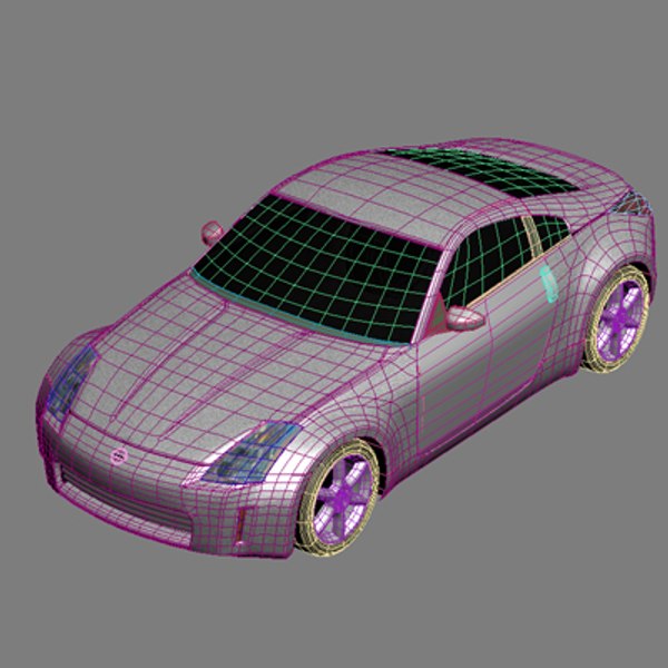 3d max nissan 350z