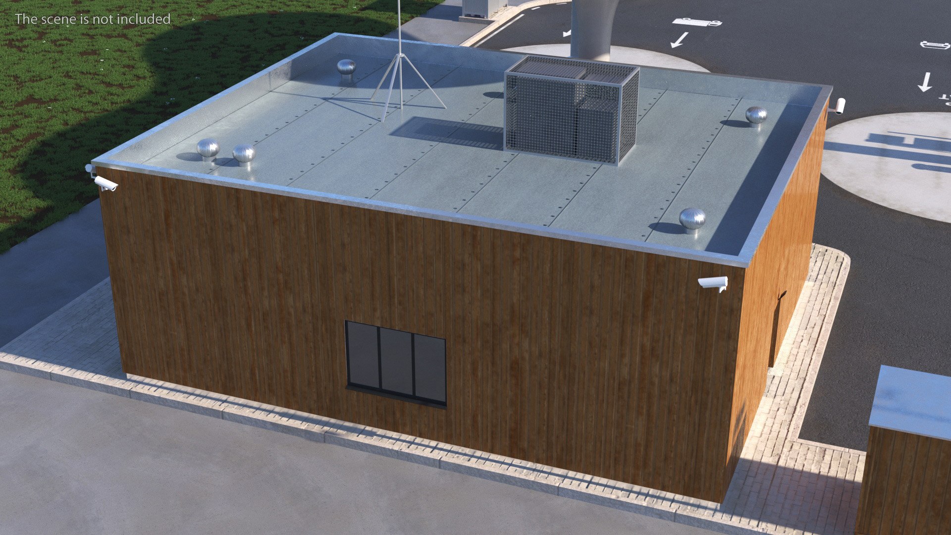 3D Small Shop Building model - TurboSquid 2026366