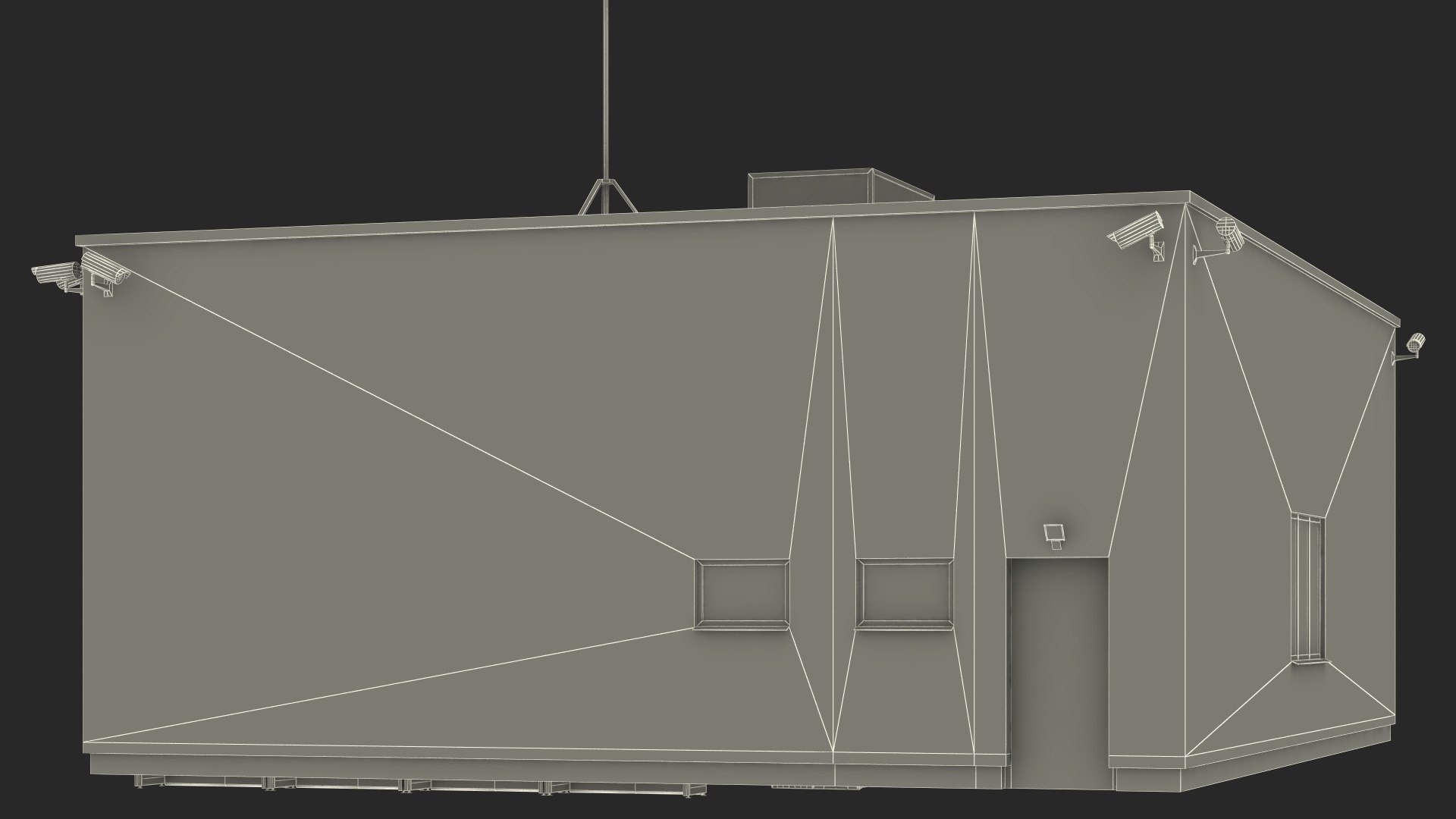 3D Small Shop Building model - TurboSquid 2026366