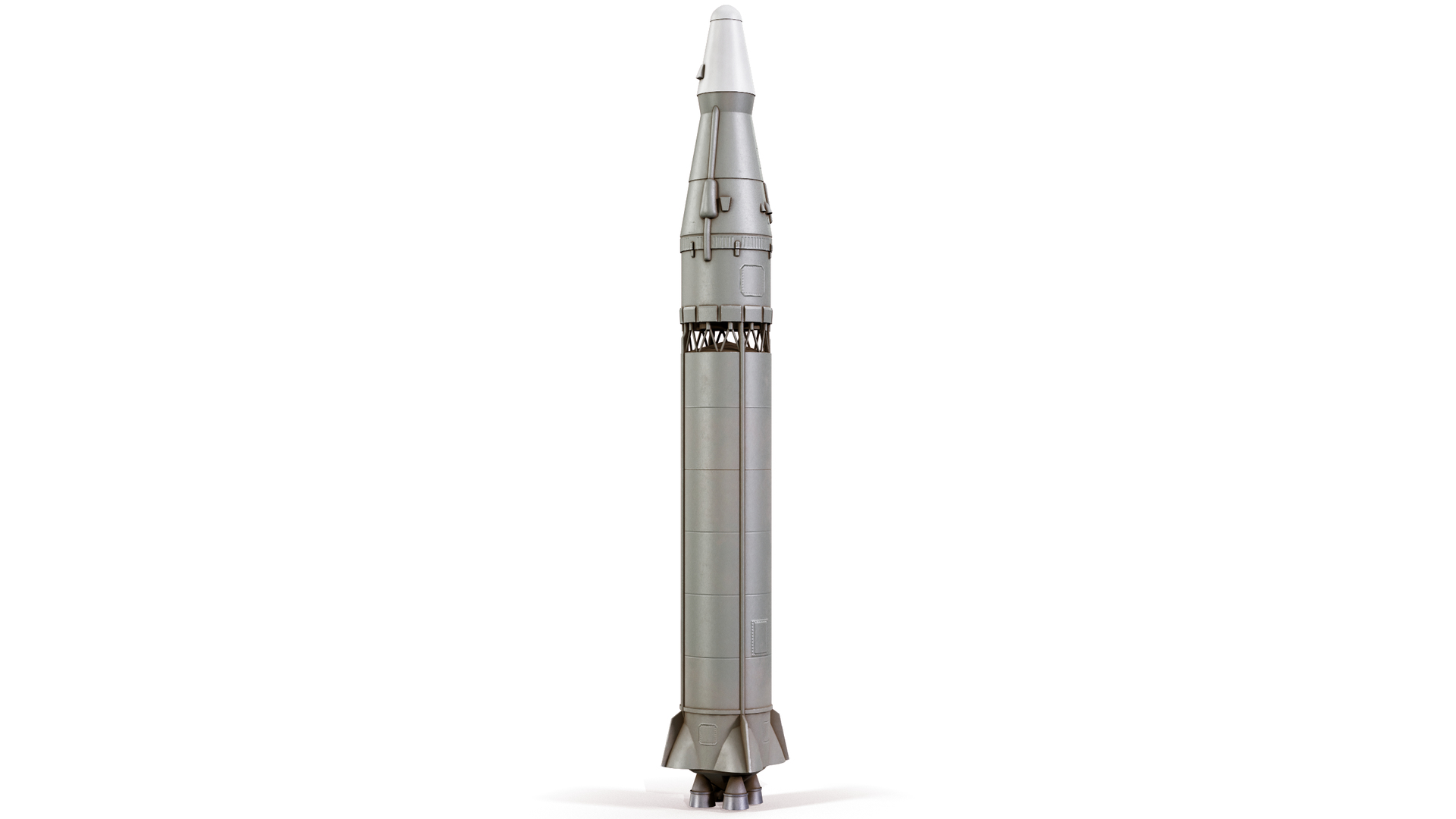 R-9A Desna Ballistic Missile 3D Model - TurboSquid 1857610