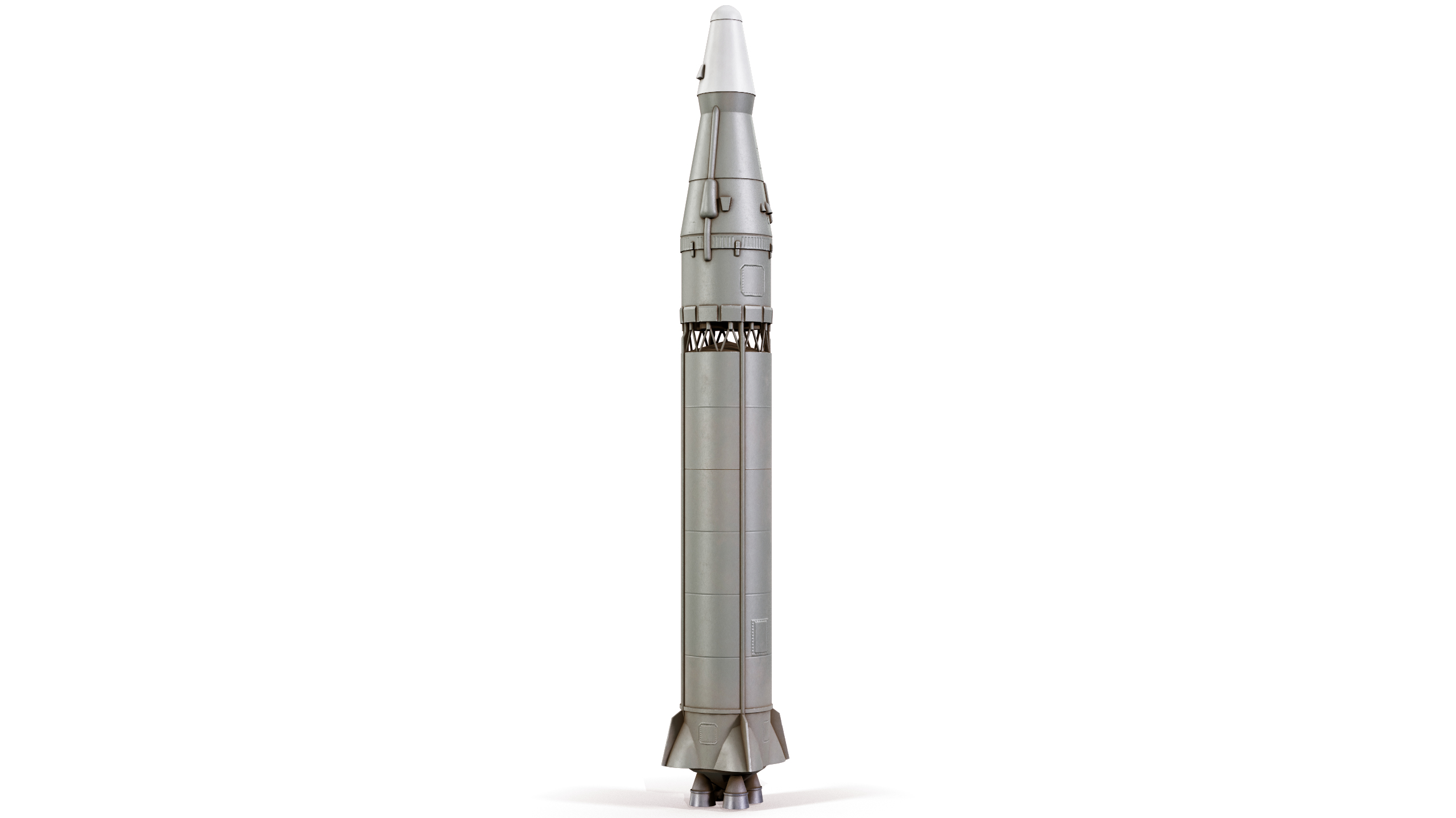 R-9A Desna Ballistic Missile 3D model - TurboSquid 1857610