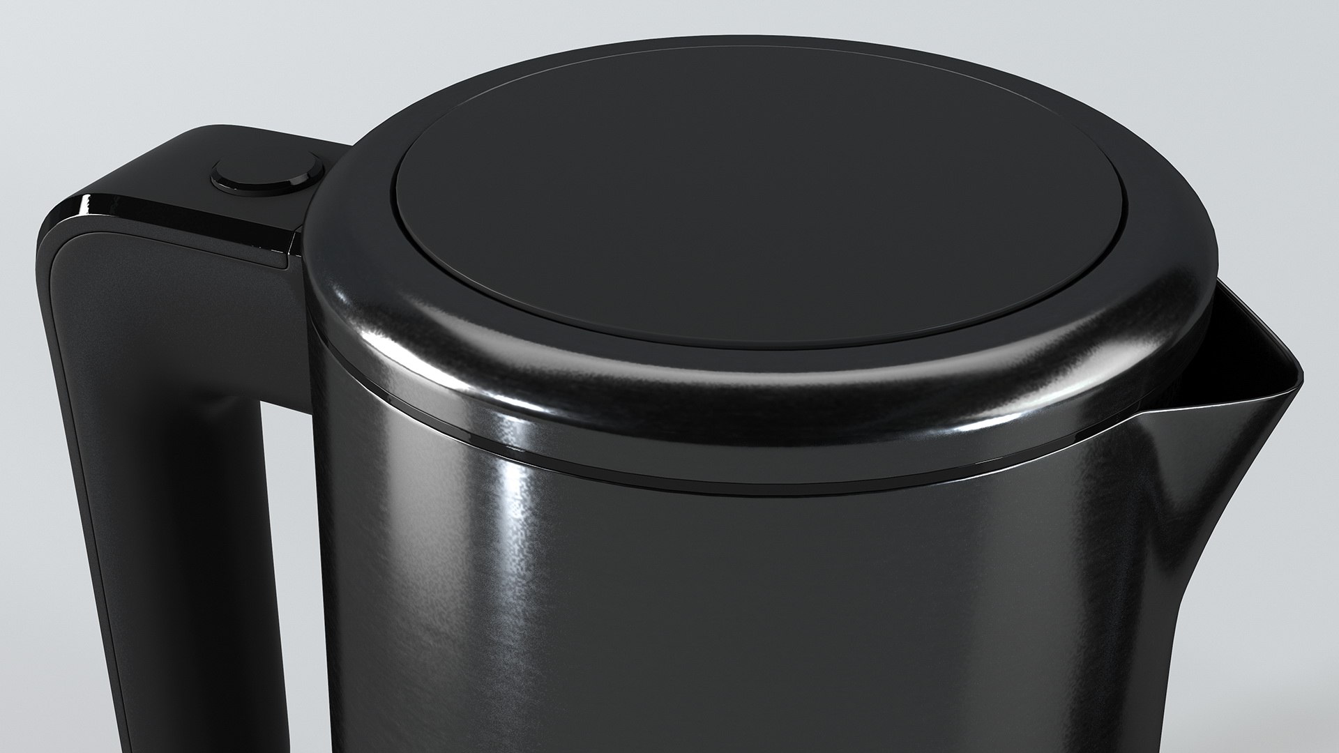 3D Model Smart Electric Kettle Remote Control - TurboSquid 1496334