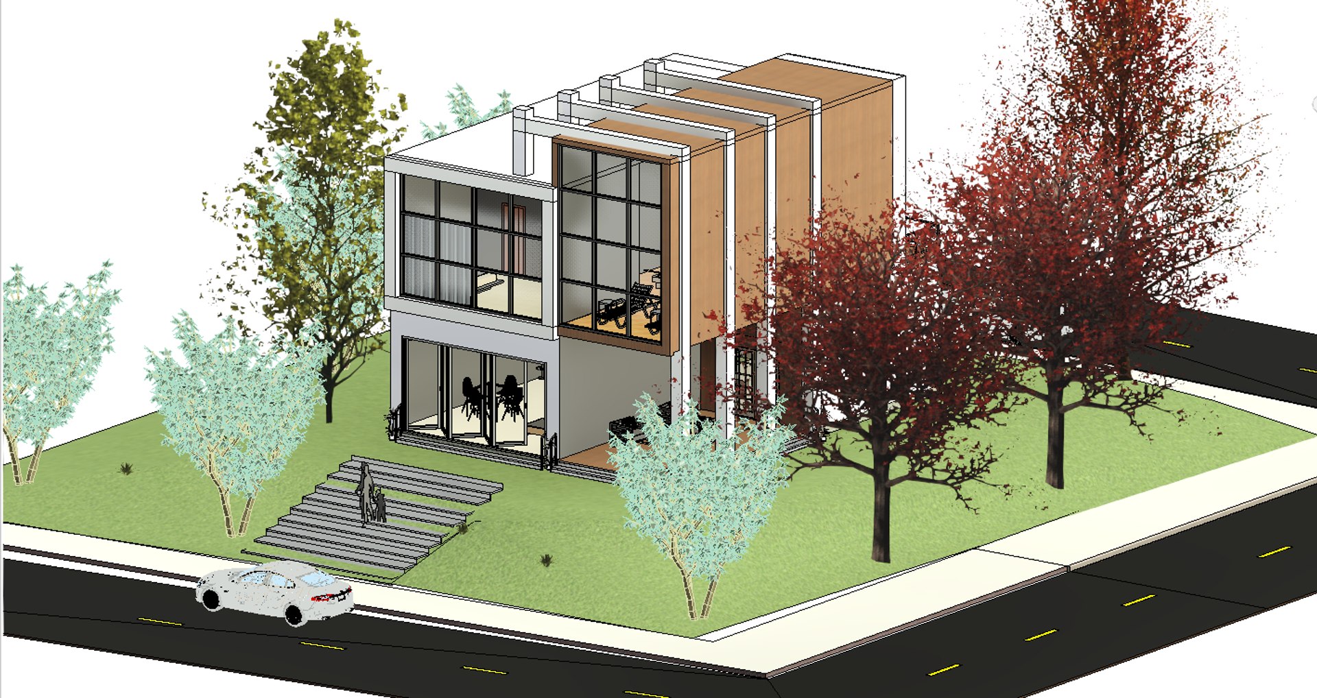 Revit File Project model - TurboSquid 2125304