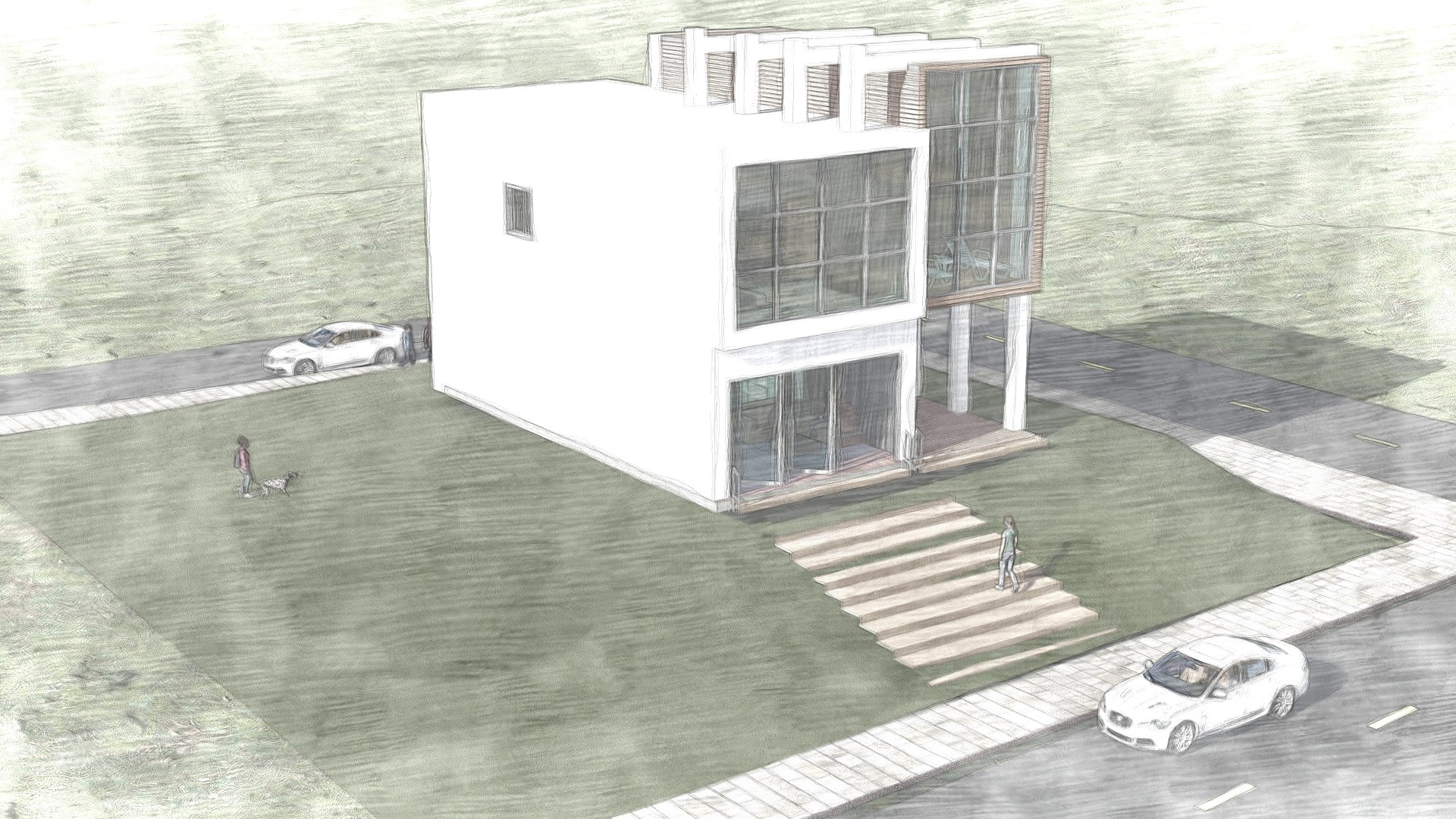 Revit File Project Model - TurboSquid 2125304