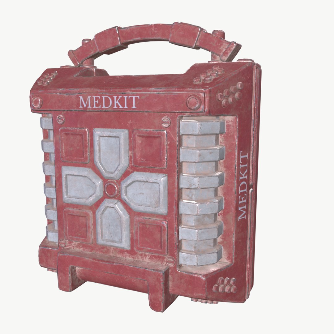 MedKit Model - TurboSquid 2228544