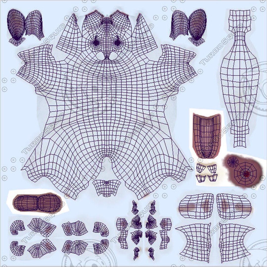 Maya Rabbit White Fur Animation