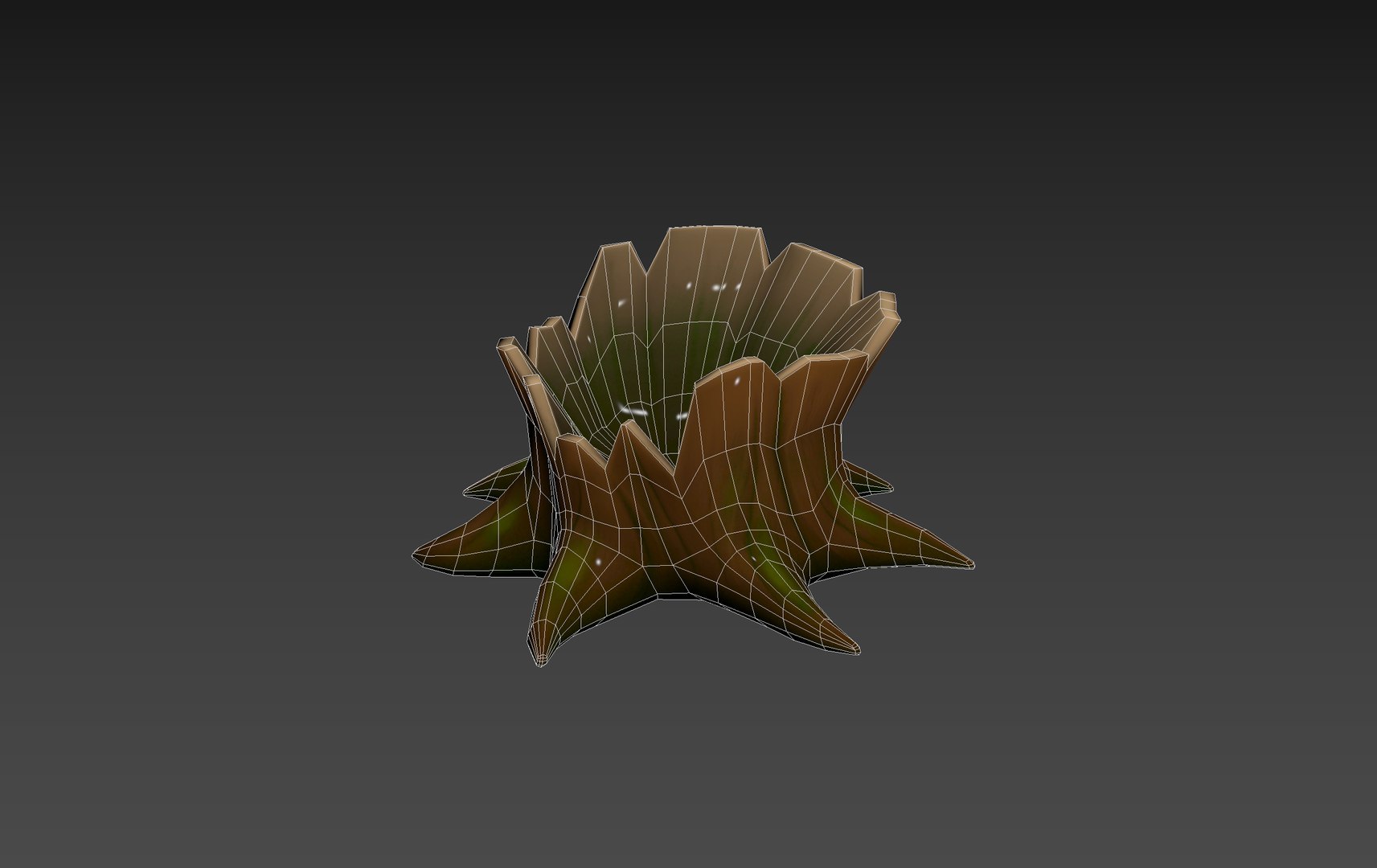 3D Low Poly Stump 002 Model - TurboSquid 1851042