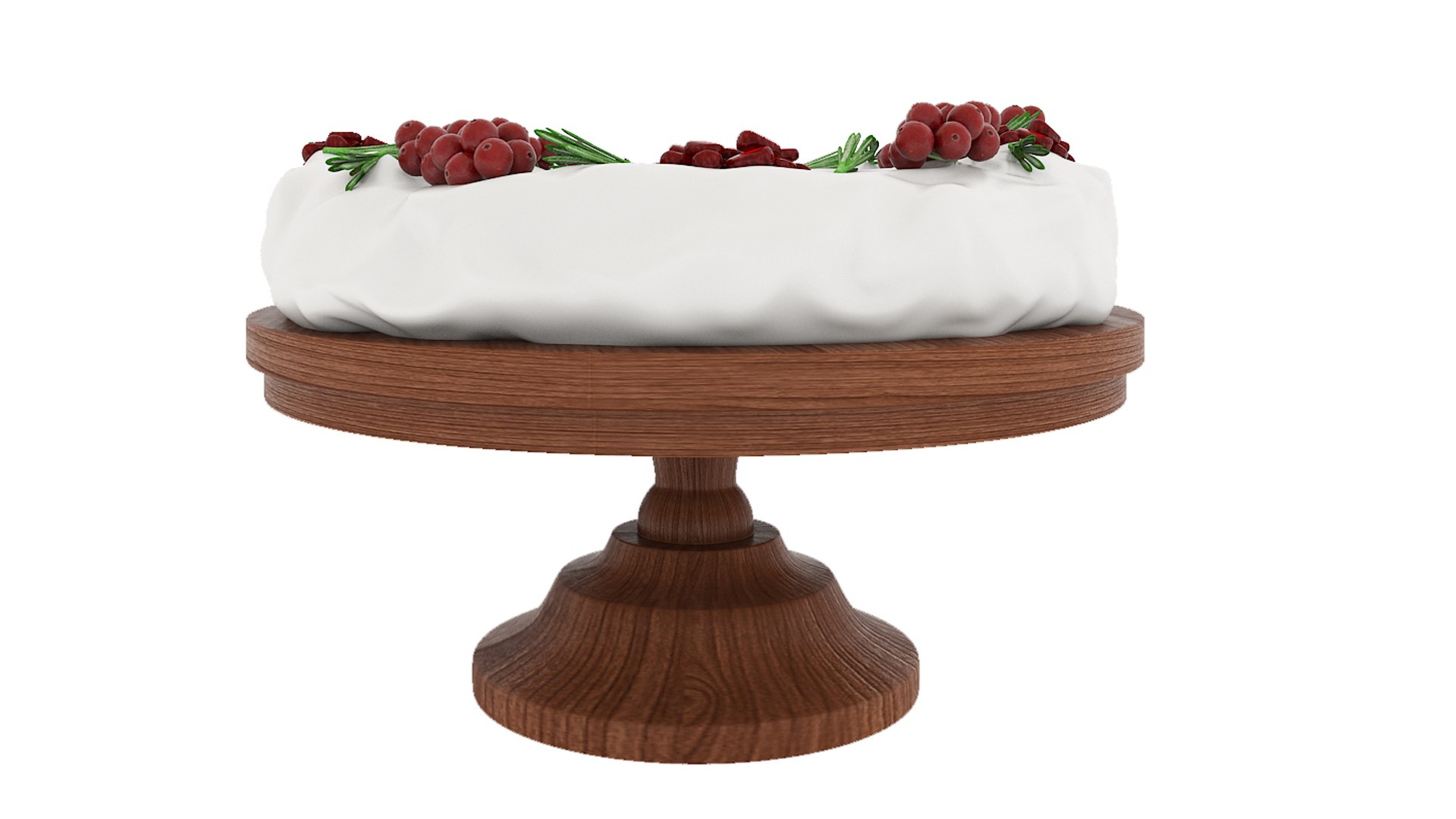 Fruit Berry Cake Collection 3 3D Model - TurboSquid 1911324