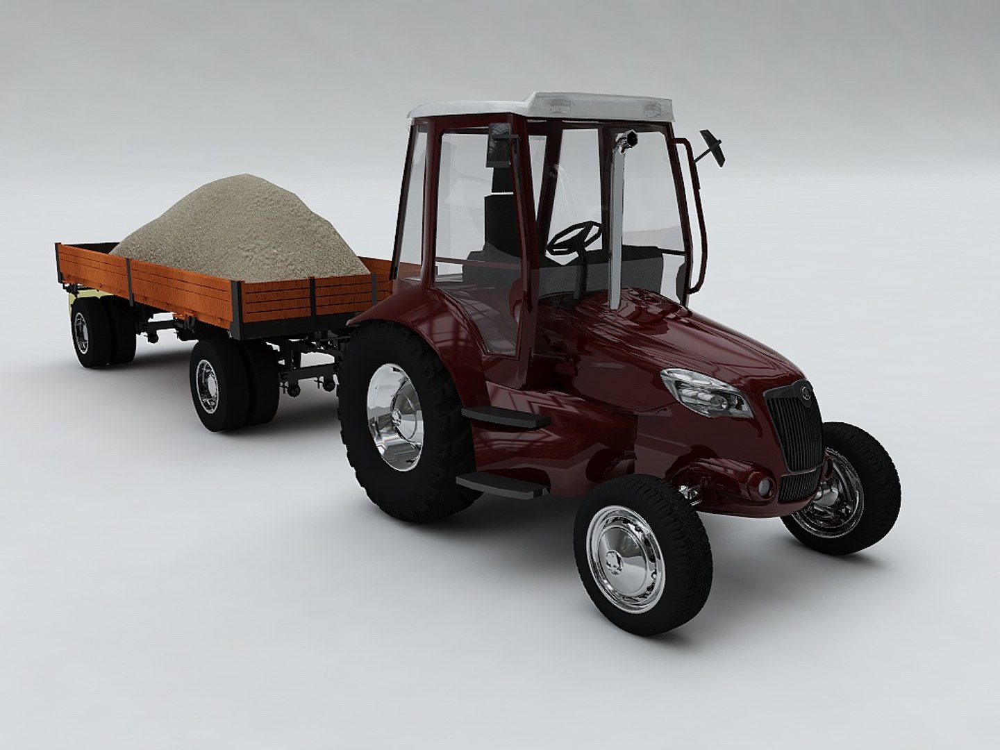 Skoda Tractors 3d 3ds