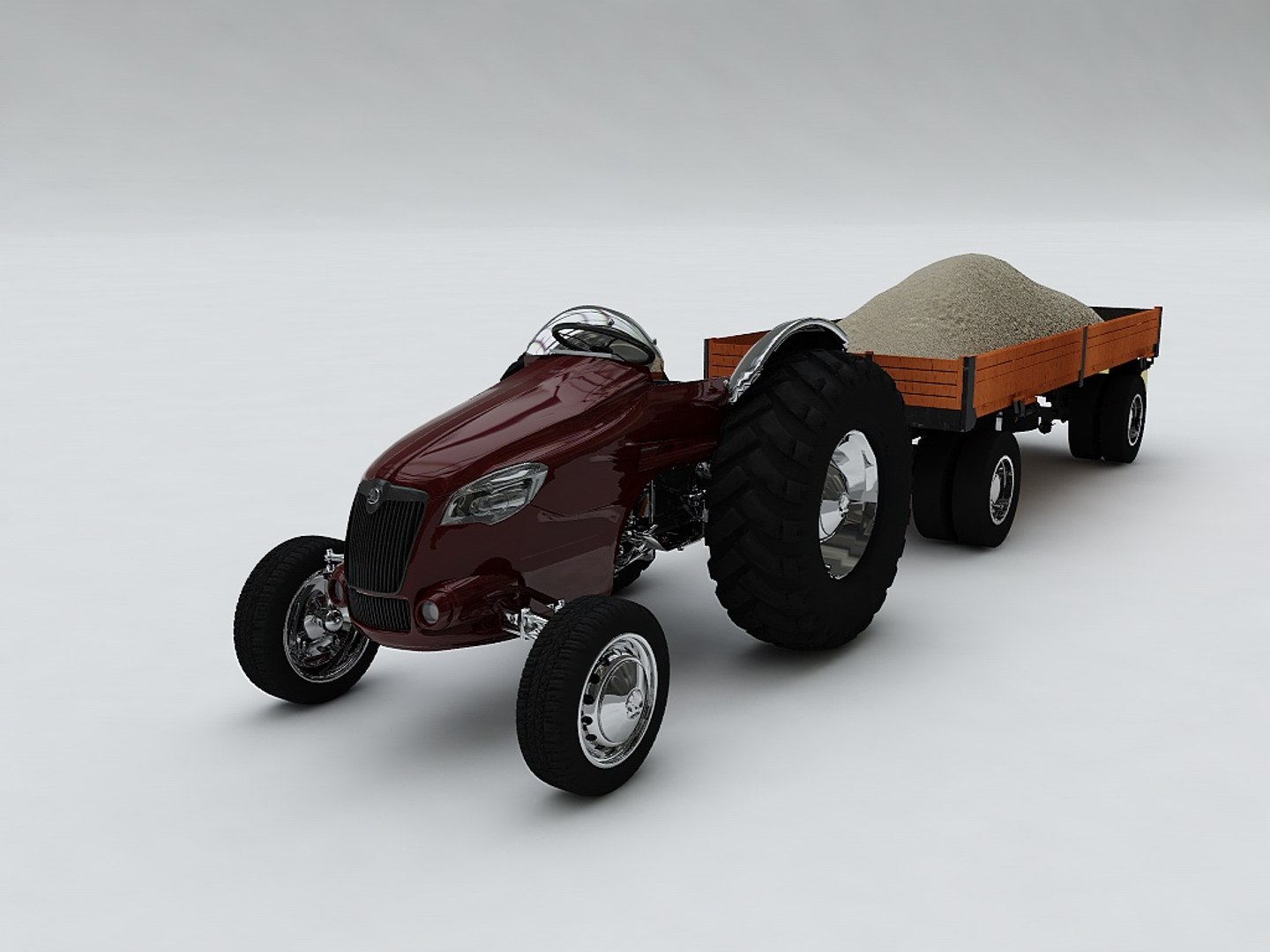 Skoda Tractors 3d 3ds