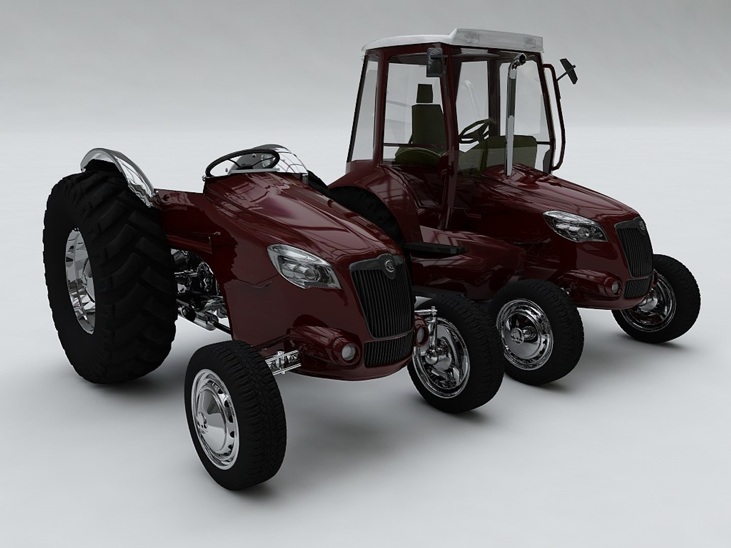 Skoda Tractors 3d 3ds