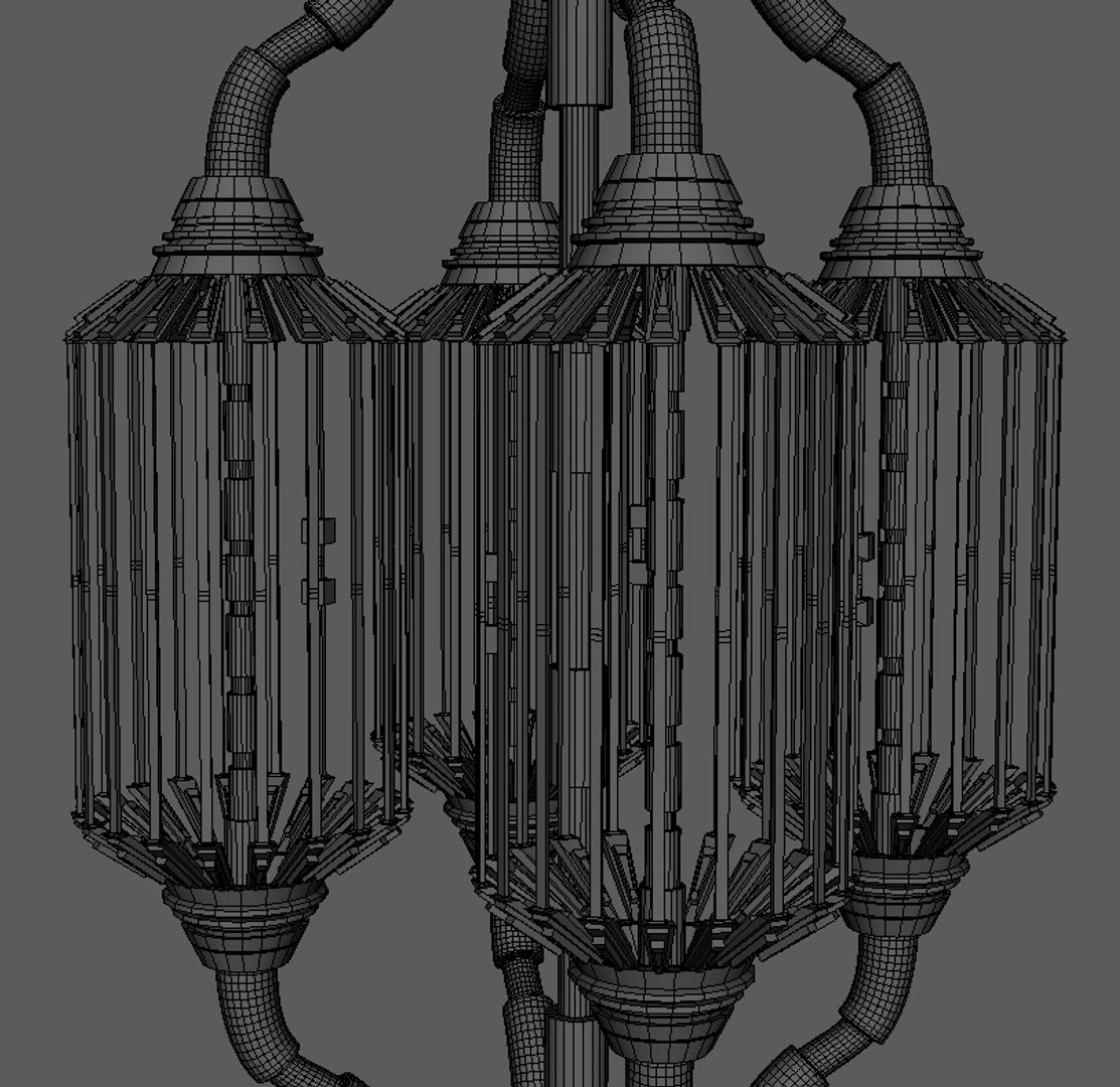 sci-fi column 3d max
