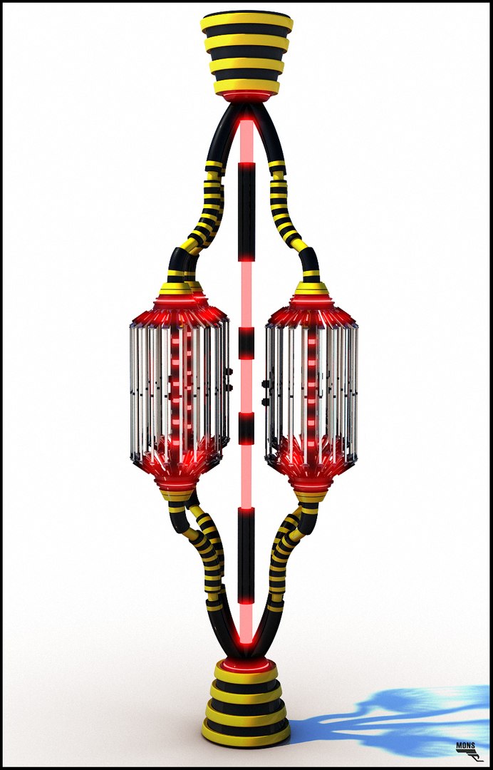 sci-fi column 3d max
