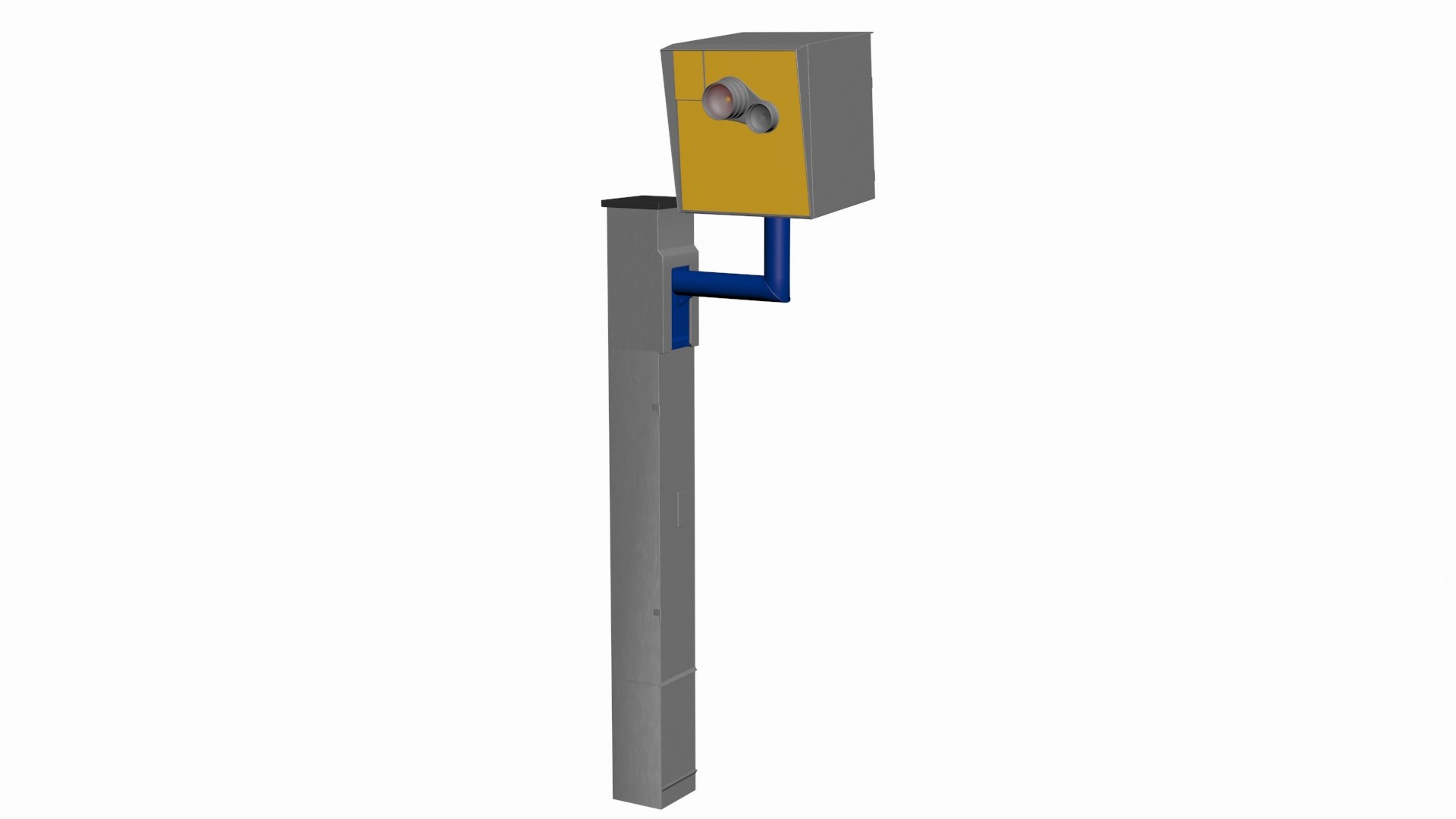 Truvelo Uk Speed Camera 3D Model - TurboSquid 1431733