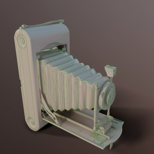 Kodak 3A 3D model - TurboSquid 2020285
