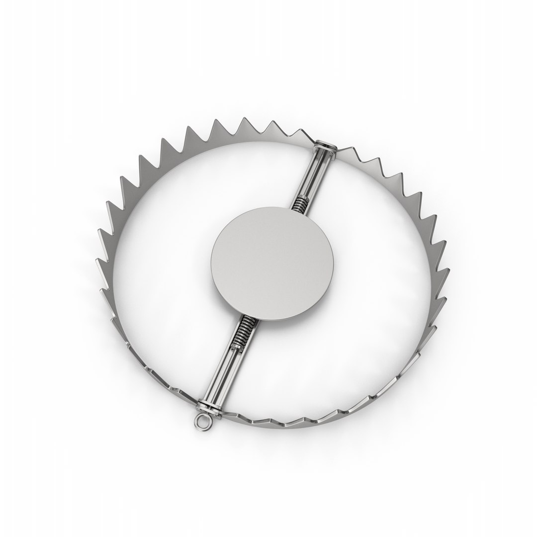 Steel Bear Trap 3D Model - TurboSquid 2129191