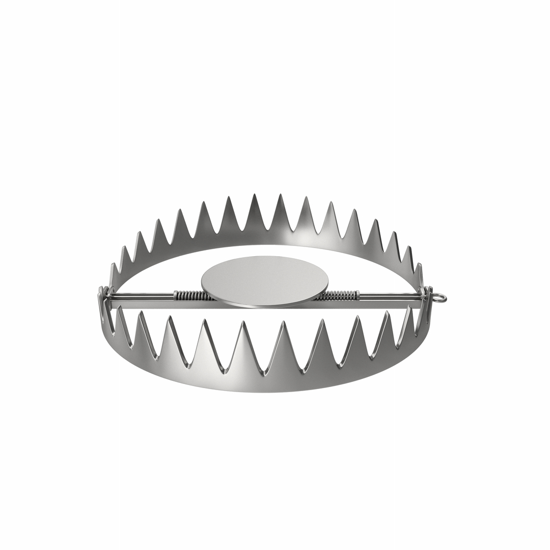 Steel Bear Trap 3D Model - TurboSquid 2129191