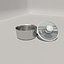 3d model of stainless steel sauce pan