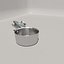 3d model of stainless steel sauce pan