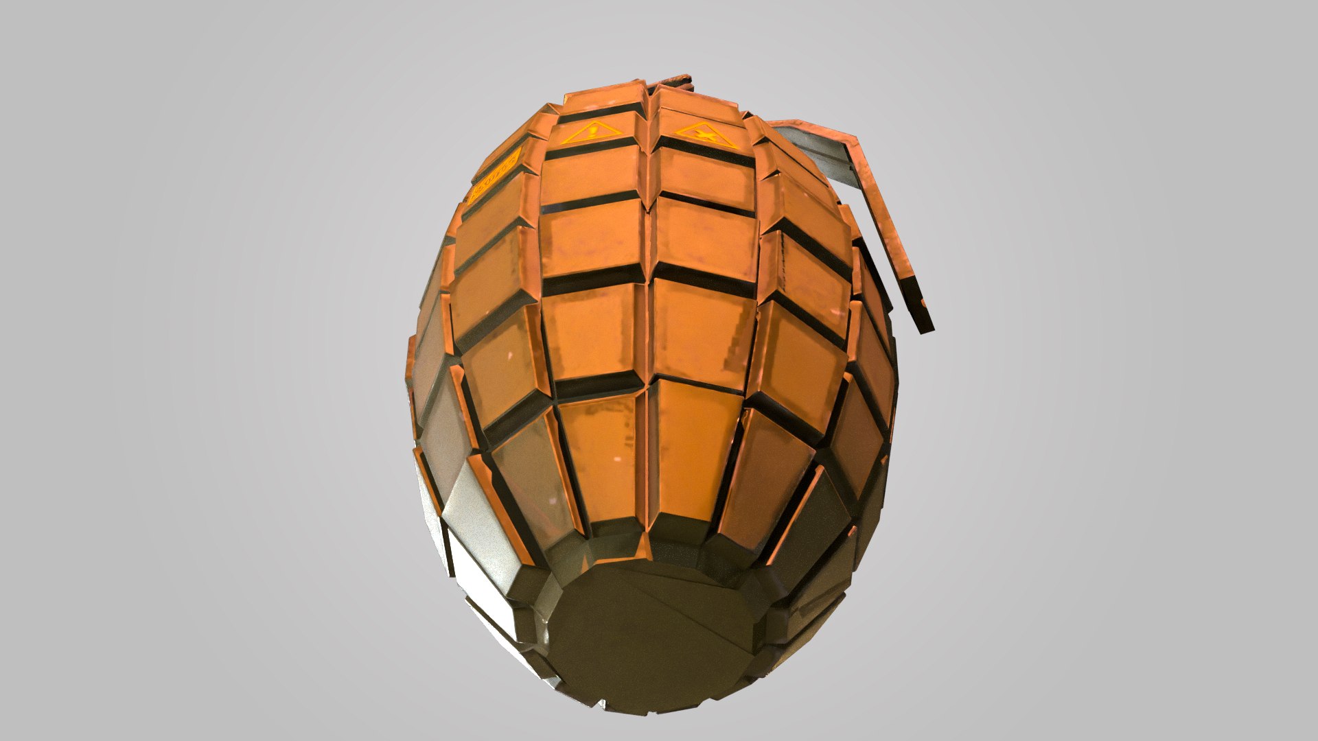 F1 Grenade - Frag Hand Grenade 3D Model 3D Model - TurboSquid 2141568