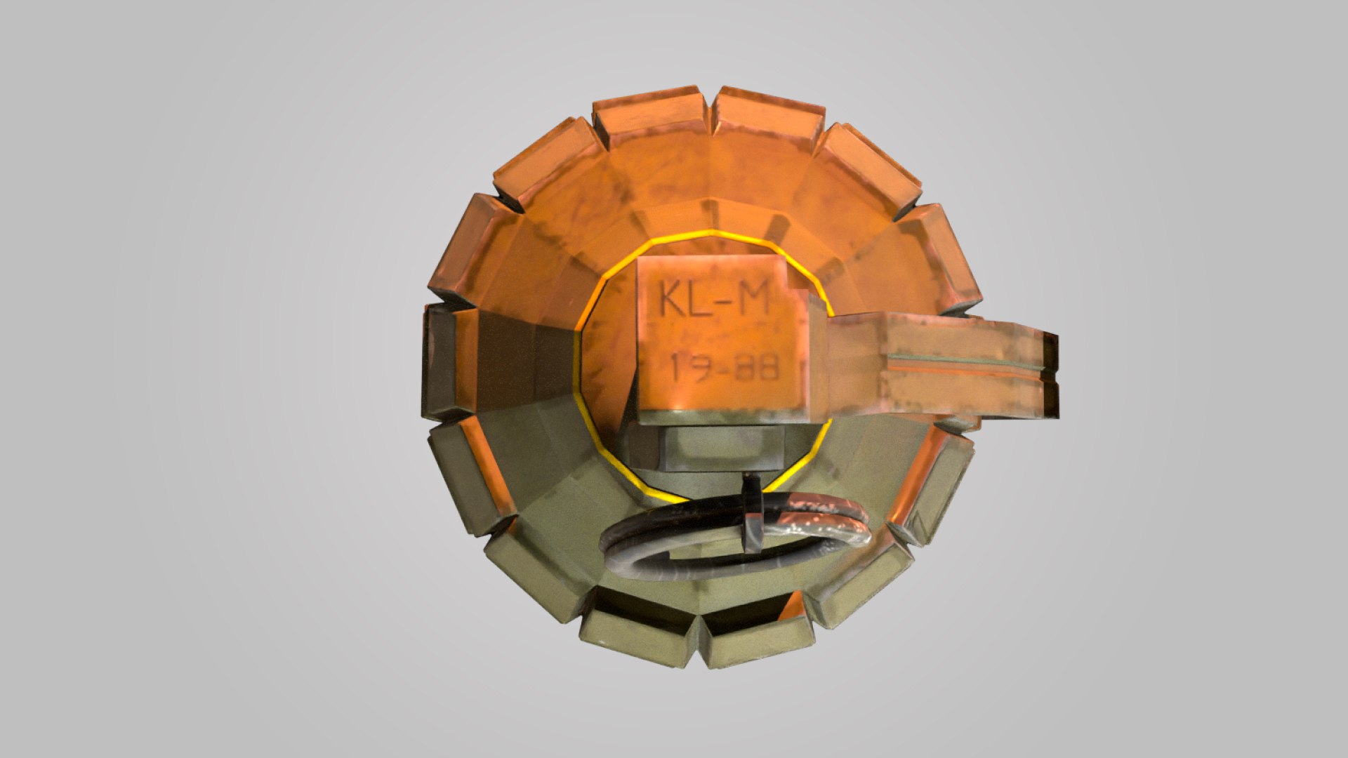 F1 Grenade - Frag Hand Grenade 3D Model 3D Model - TurboSquid 2141568