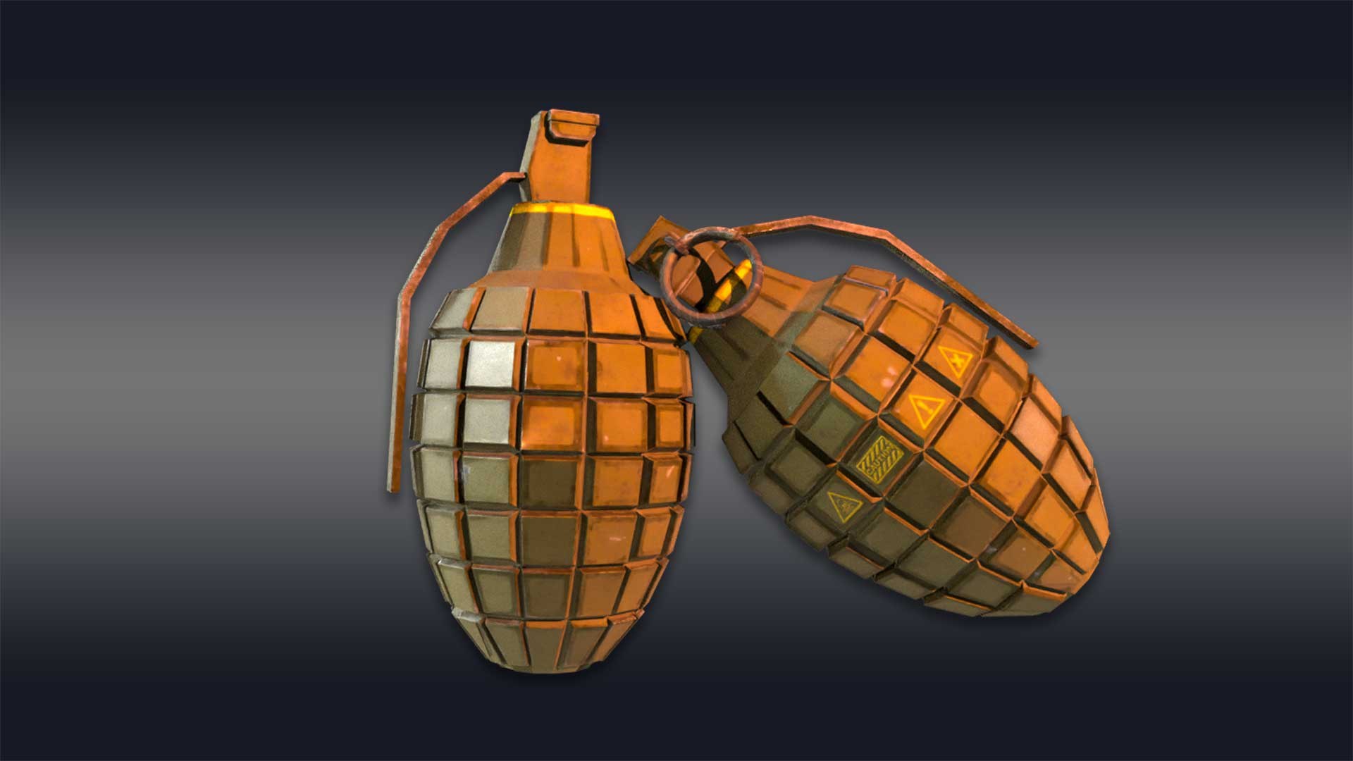 F1 Grenade - Frag Hand Grenade 3D Model 3D Model - TurboSquid 2141568