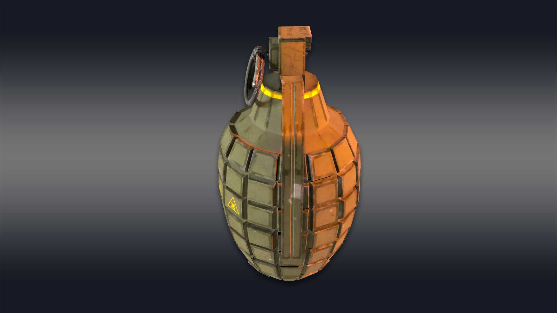 F1 Grenade - Frag Hand Grenade 3D Model 3D Model - TurboSquid 2141568