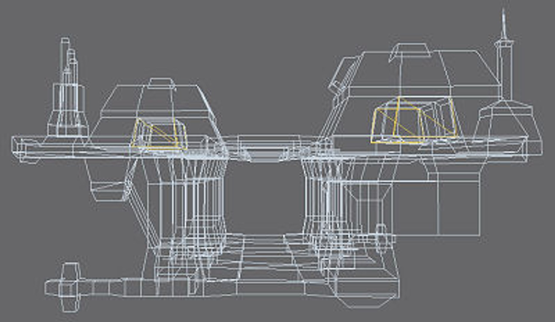 3d 3ds space station shipyard dock