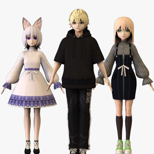 Blender Vrchat Models | TurboSquid